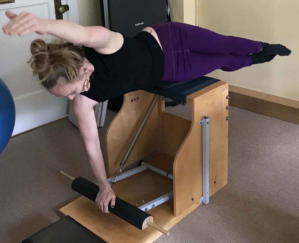 Wunda Chair Class, Tues, July 14, 4 pm pst zoom | Peak Performance Pilates